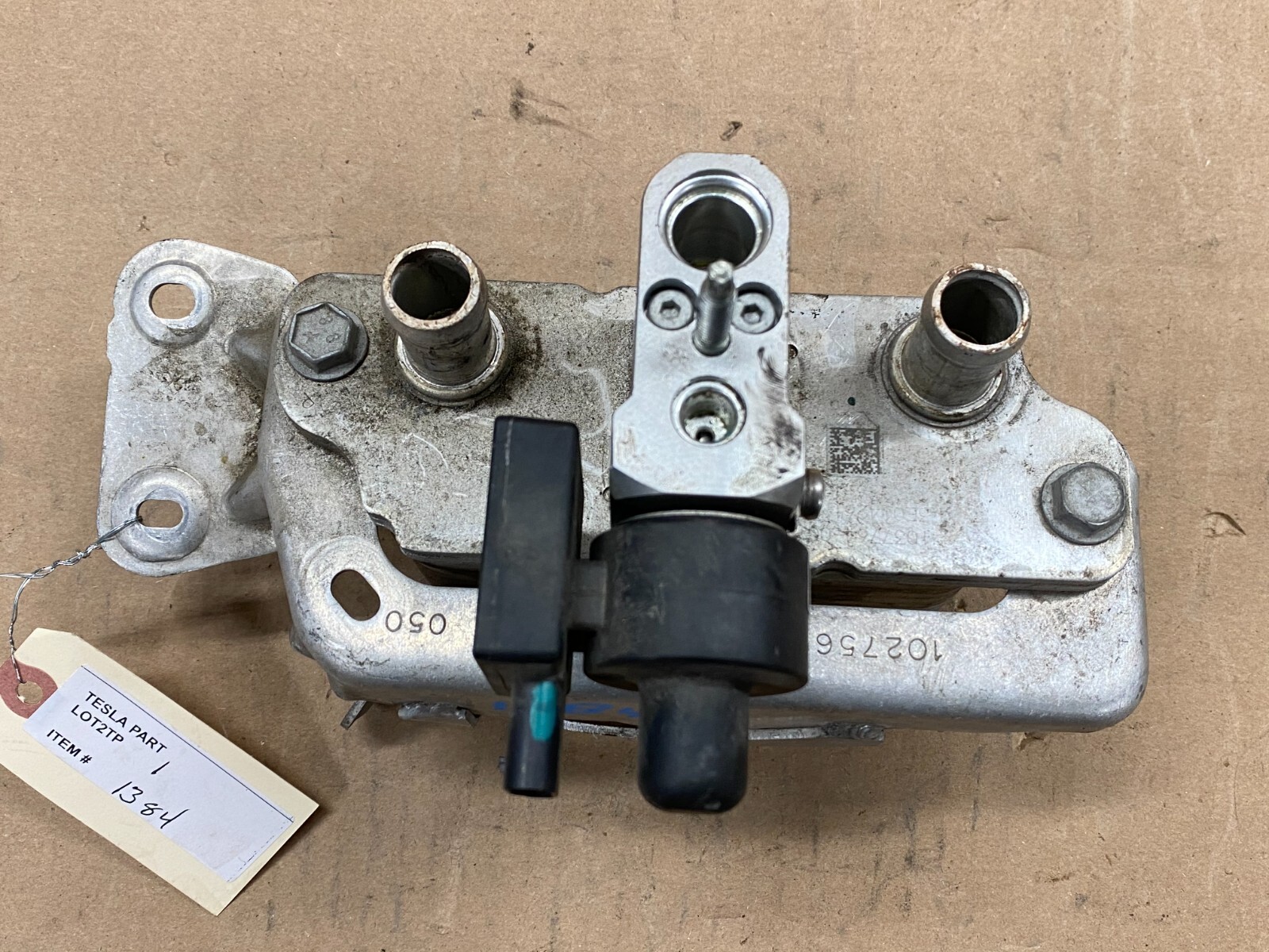 ⭐2016-2021 TESLA MODEL S BATTERY COOLER HEAT EXCHANGER CHILLER EXV OEM ...