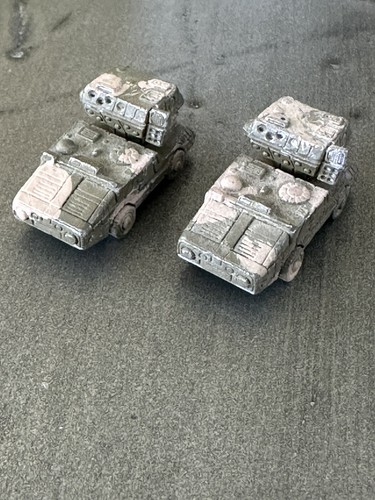 Battletech Armored Cars x2 Iron Wind Metals Ral Partha lot | eBay