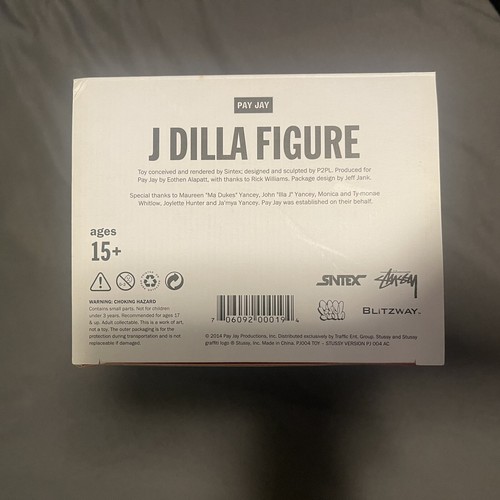 J-DILLA hiphop action figure - Stussy x Pay Jay. 1st Edition figure ...