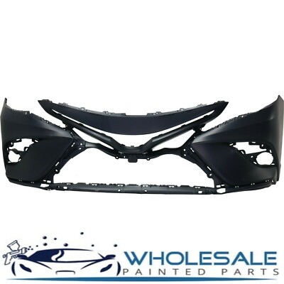 For 2018-2019 Toyota Camry Front Bumper Cover HYBRID w/o Parking ...