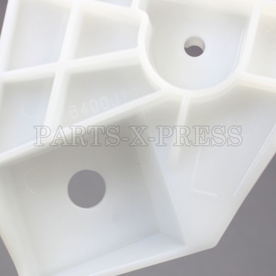 6400J139 OEM MITSUBISHI FRONT BUMPER LEFT (DRIVER) SIDE WHITE BRACKET ...