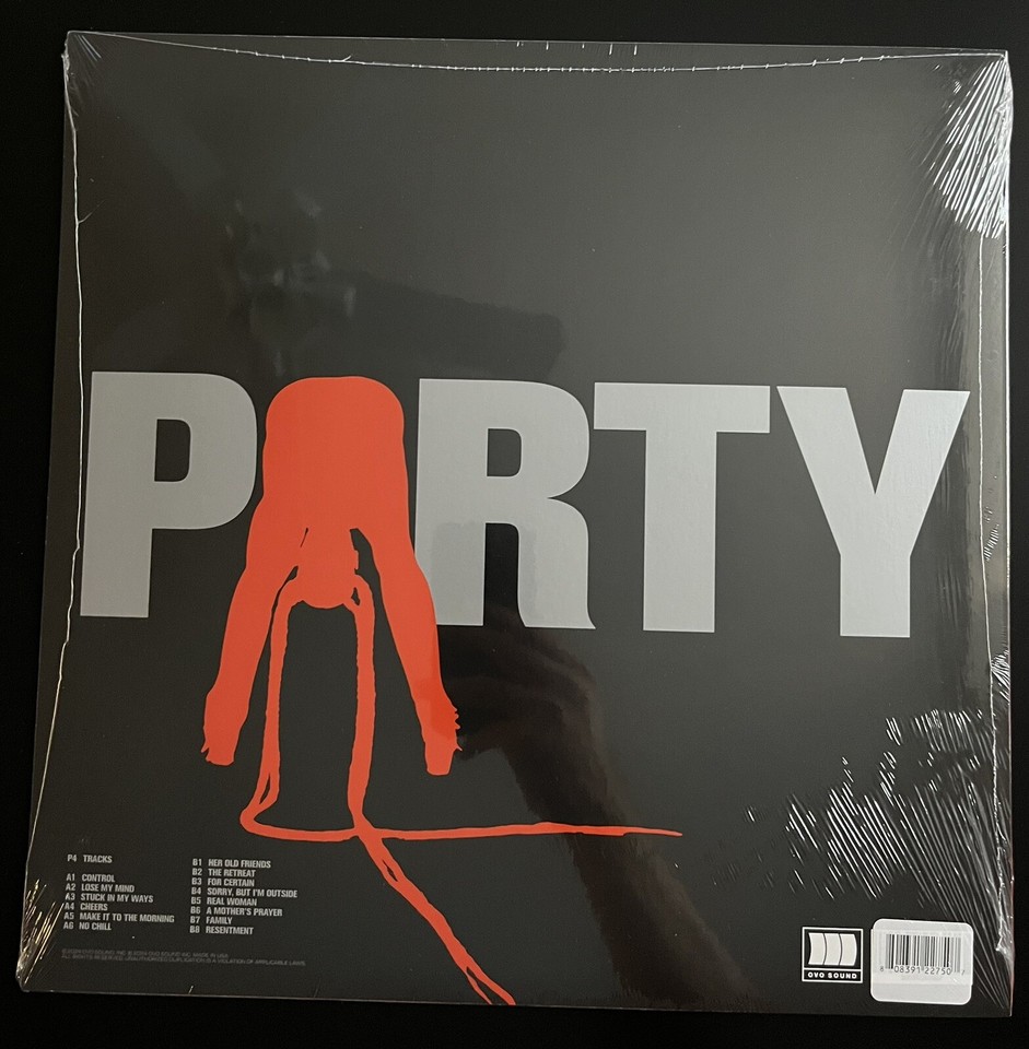 PARTYNEXTDOOR - P4 (Spotify Exclusive Limited Red Vinyl) - Brand New ...