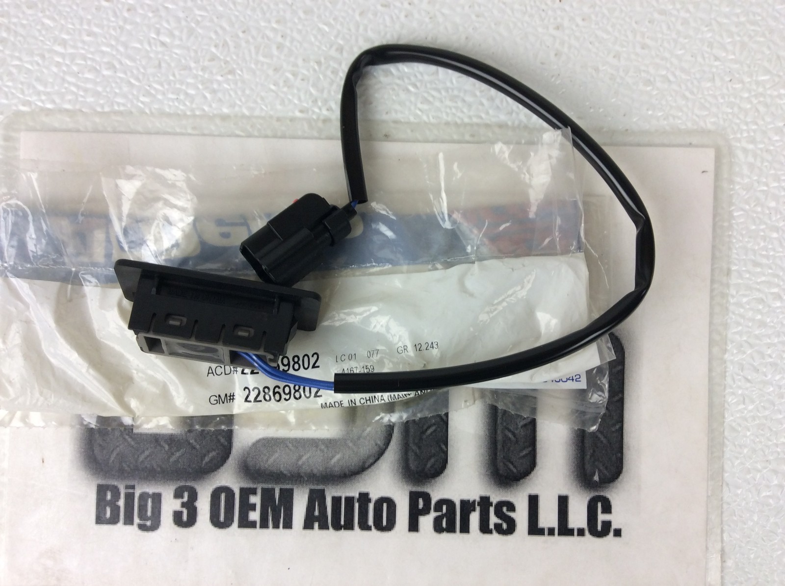 2016-2017 Chevrolet Equinox GMC Terrain Liftgate Release Switch new OEM ...