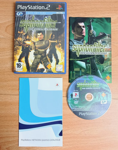 Syphon Filter: The Omega Strain Sony PlayStation 2 PS2 PAL Complete ...