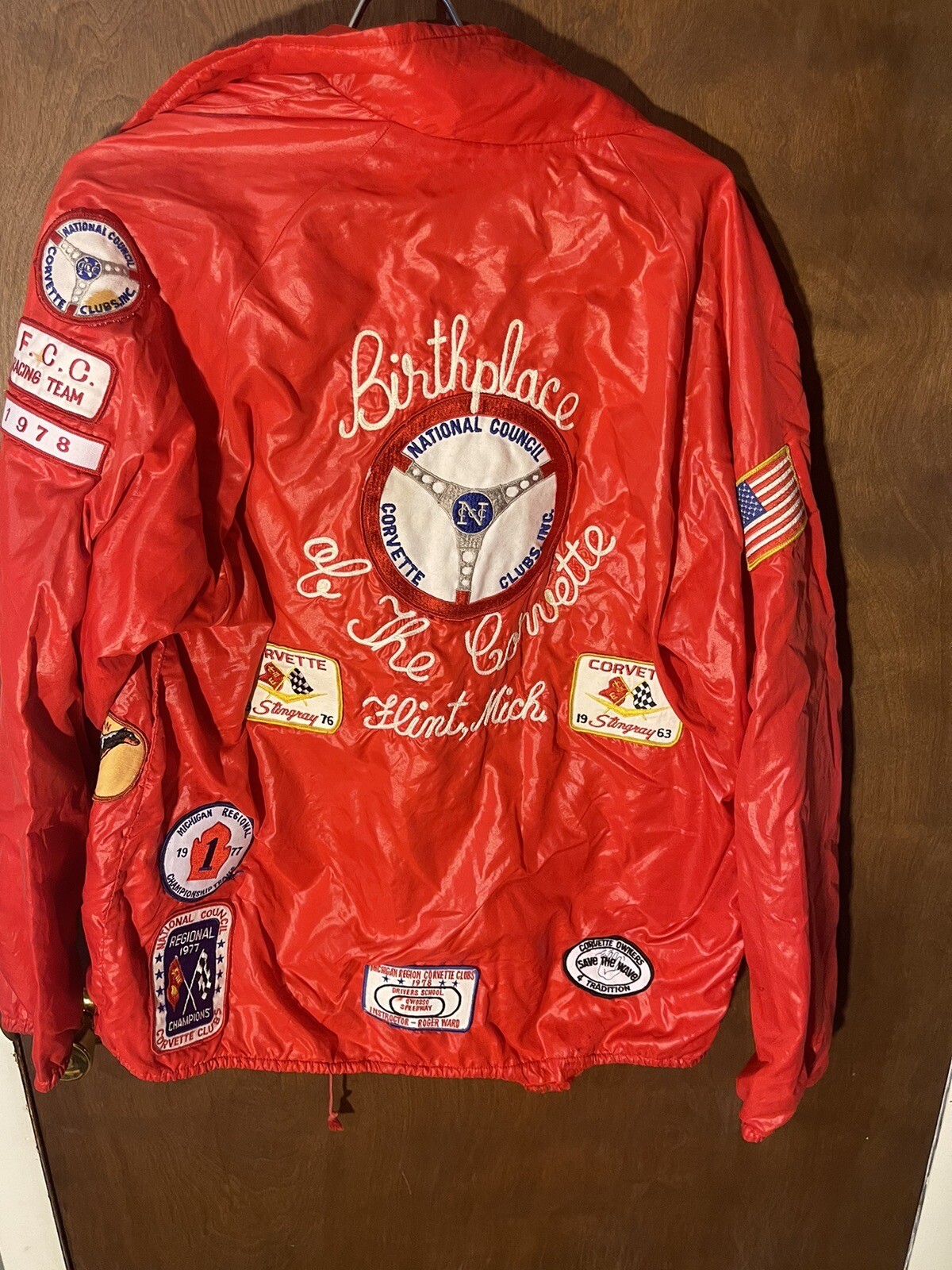 Corvette Vintage Chevy Racing Jacket Patches 60s 70s … - Gem