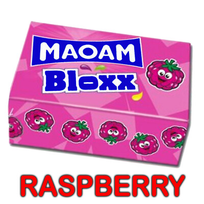 Haribo RASPBERRY MAOAM BLOXX Fruit Sweets Chews Party Mix Bag Favours ...