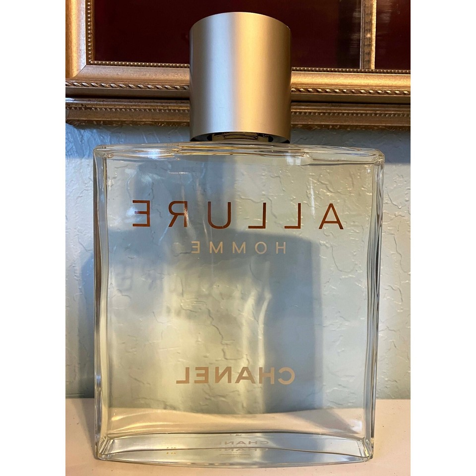 Rare 13 Inch Chanel Allure Homme Display Bottle Factice Dummy | eBay