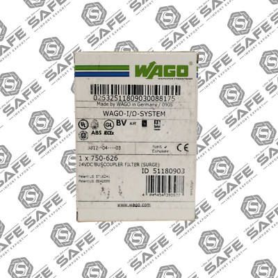 WAGO 750-626 SUPPLY FILTER MODULE WAGO 750 626 supply filter module | eBay