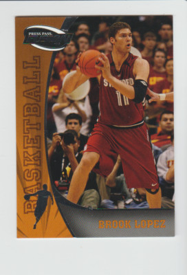 2009 Press Pass Fusion #25 Brook Lopez rookie card, Milwaukee Bucks | eBay