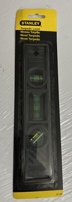 New Stanley 200mm / 8" Torpedo Level 3 Vials (0-42-294) | eBay