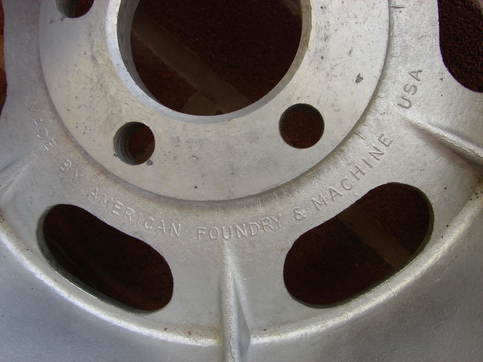 VINTAGE NOS DRAGMASTER 14X6.25 ALUMINUM SLOT WHEELS 14X6 5X4.75 BC GM ...