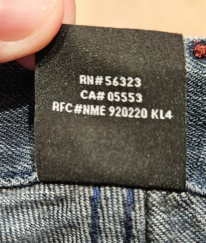 Vintage RARE Air Jordan Jeans Mens 40x34 Blue Denim - Baggy. RN #56323 ...