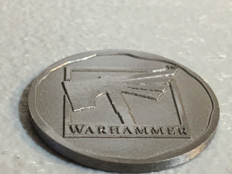 A32124 WARHAMMER 40K COMMEMORATIVE COIN COLLECTABLE TAU EMPIRE GW | eBay