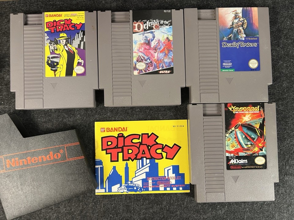 Lot of 62 Nintendo Entertainment System NES Games Tested No Duplicates ...