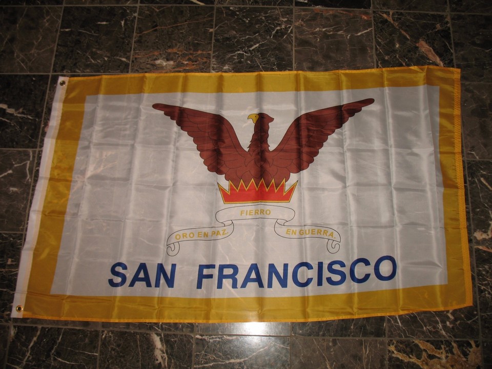 3x5 City of San Francisco California Flag 3'x5' Banner Brass Grommets ...