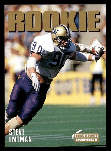Steve Emtman 1992 SkyBox Impact Rookie Card #321 Indianapolis Colts | eBay