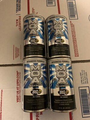 BG MOA Advance Formula Engine Oil Supplement 11oz. Can PN 115 4 PACK | eBay