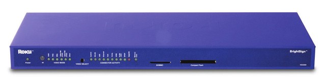 Roku BrightSign Digital Media Streamer (HD2000) - Purple for sale ...