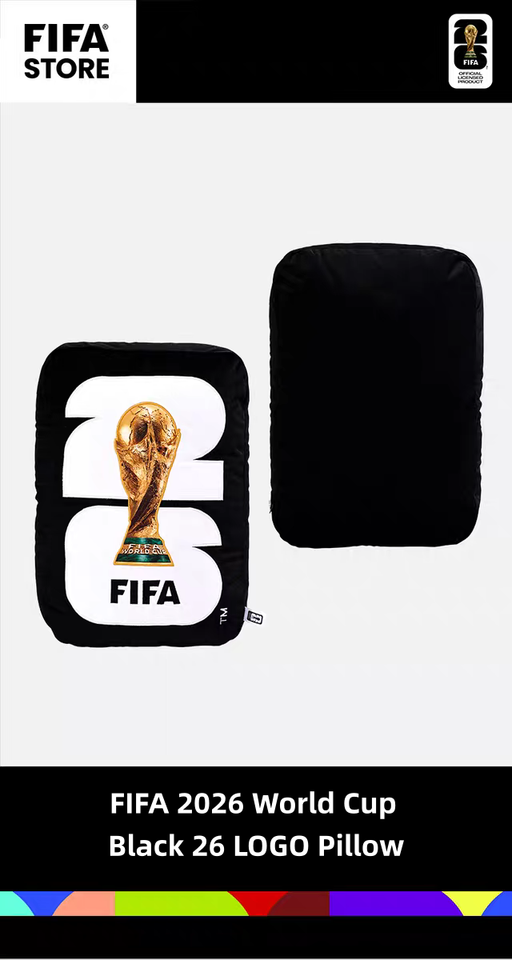 The Official FIFA 2026 World Cup FIFA LOGO Removable Washable Pillow ...