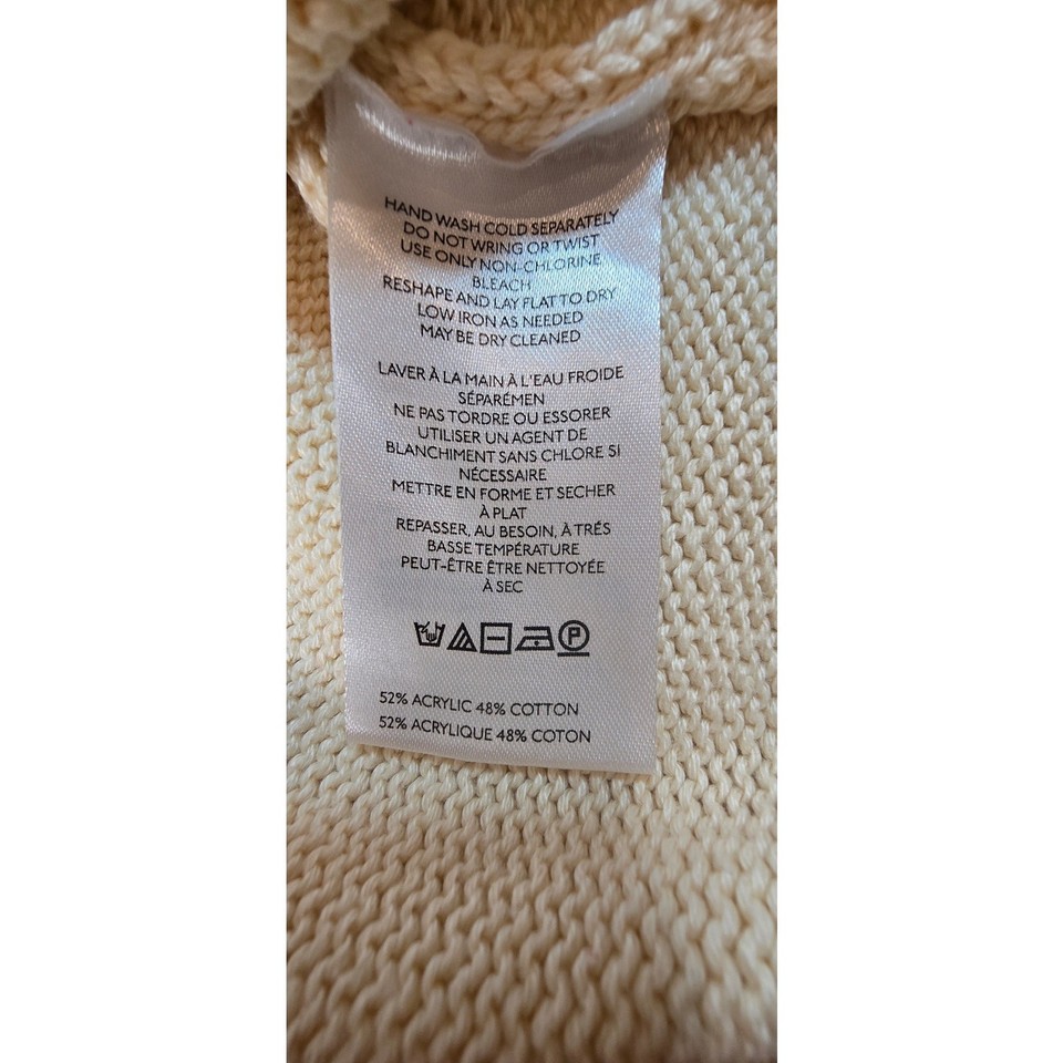 NWT! Anthropologie Crew-Neck Whipstitch Heart Icon Sweater. Size L ...