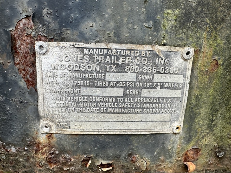 JONES DOG TRAILER 2004, 16 DOORS | eBay