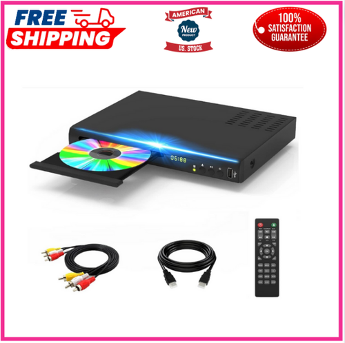 Blu Ray DVD Player, 1080P Home Theater Disc System, Play All Dvds and ...