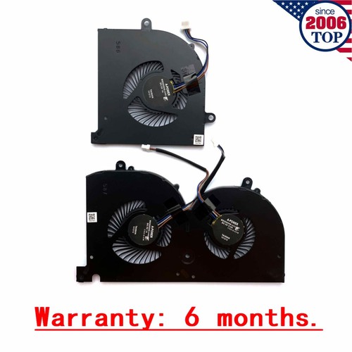 NEW CPU GPU Cooling Fan For MSI GS75 Stealth P75 creator MS-17G1 MS ...