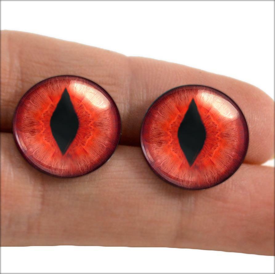 Red Snake Eye Close Up