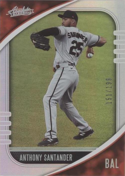 2021 Panini Absolute - Anthony Santander #52 Holo Silver /199 for sale ...