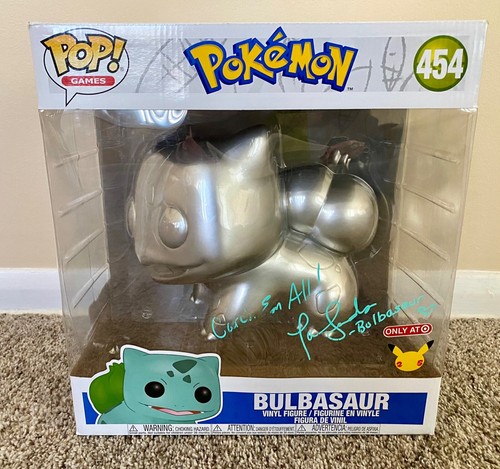 Tara Sanda Bulbasaur Pokemon Voice Actor Signed 10 Inch Target Funko ...