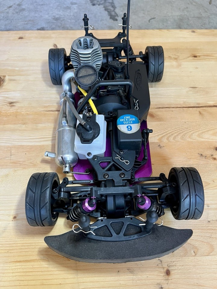 HPI RS4 RTR3 EVO -Nitro RC with THS Exhaust, New MPI Clutch, Roto Start ...