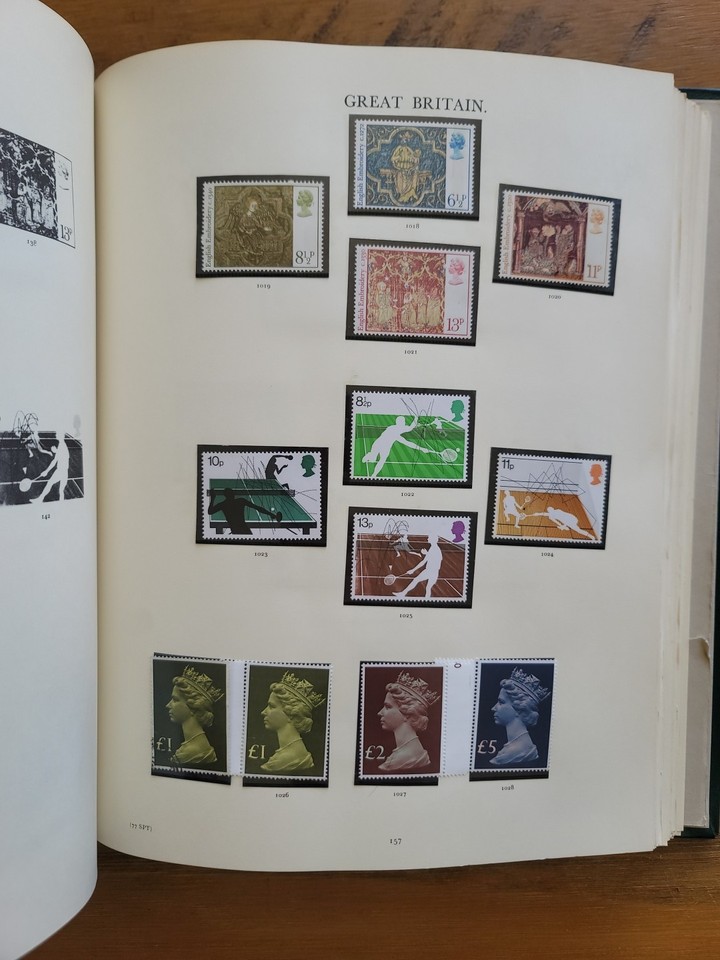 Windsor Loose Leaf Stamp Album Vol 2 MINT Decimal, Booklets, Postage ...