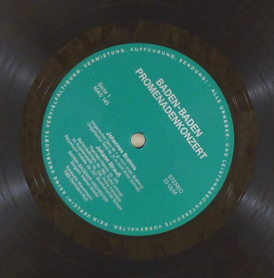 2x 12 " LP Vinyl - Baden-Badener Orchestra, Werner Boots – Promenad– F224 Z47 | eBay