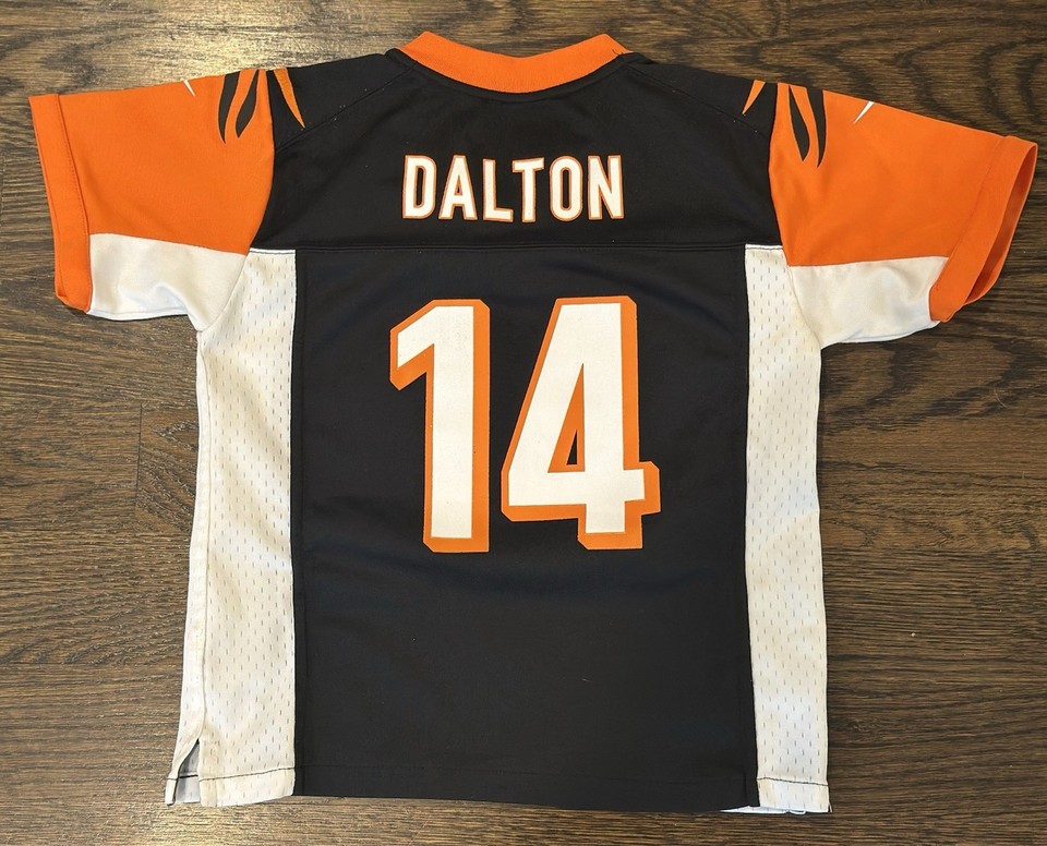 Andy Dalton Bangles NFL Players Nike On Field Toddler Jersey Size L (7 ...
