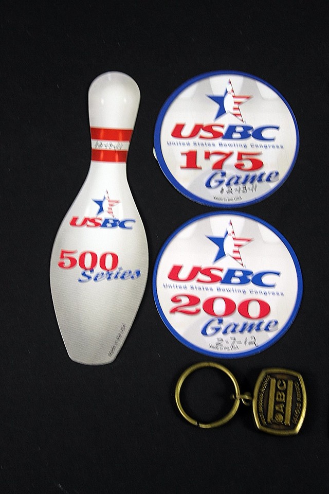 Vintage lot 13 USBC Bowling Awards & Memorabilia Lot with Patches ...