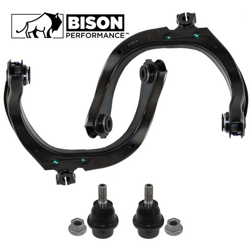 Bison Performance 4pc Front Upper Control Arm Lower Ball Joint Kit For ...