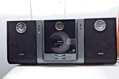 Philips Micro System MC235B Music FM/AM CD Player Wall Mountable ...