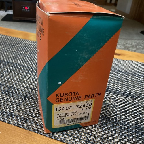 🇺🇸NEW OEM KUBOTA 15402-32430 GENUINE OIL FILTER | eBay