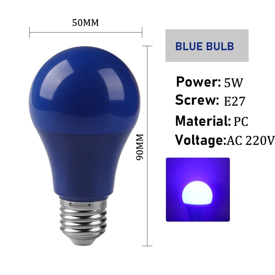 E27 B22 LED Lamp Bulb Non-dimmable Plastic A50 5W SMD 2835 220V Bulbs ...