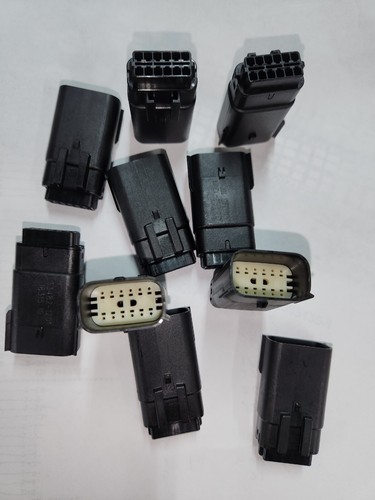 Harley -(10 Pcs) 33482-1201 Molex MX 150 Male Connector, 12-Pin New ...