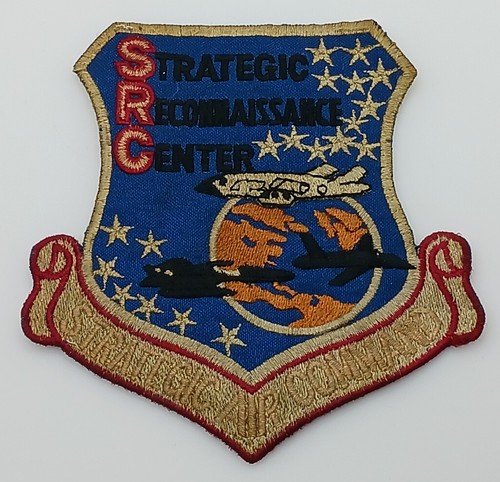 USAF Strategic Air Command SRC Strategic Reconnaissance Center Patch | eBay
