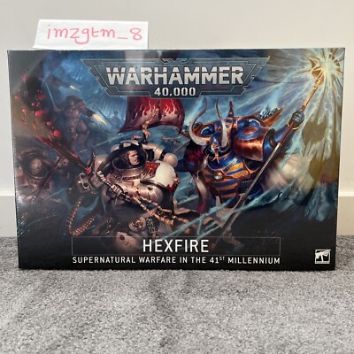 Warhammer 40K Hexfire Box Set SEALED OOP Grey Knights vs Thousand Sons ...