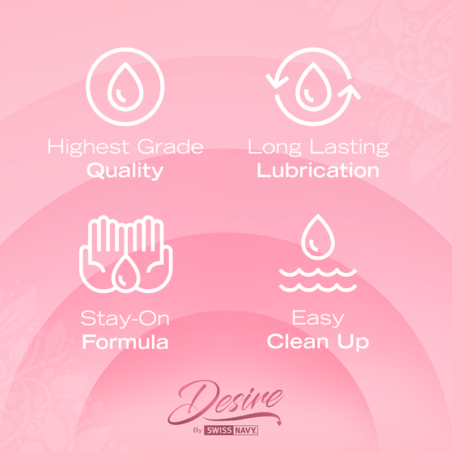 Swiss Navy Desire Water Based Intimate Lube Lubricant 2oz/59ml or 4oz ...