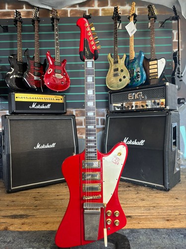 Epiphone Firebird VII Red 2001 Electric Guitar | eBay UK