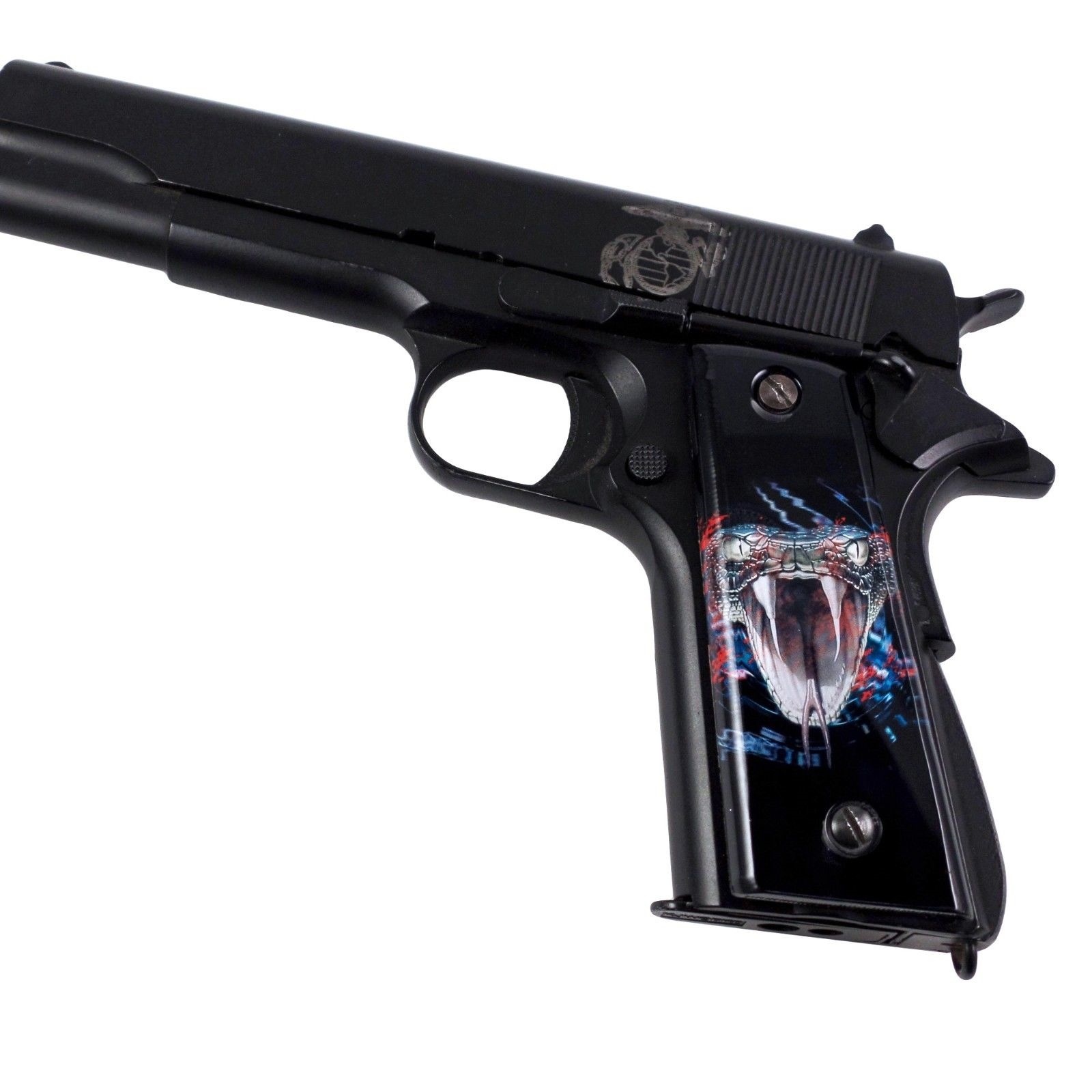 Custom 1911 Magwell ambi & non-ambi fit SPD Acrylic Grips Venom | eBay
