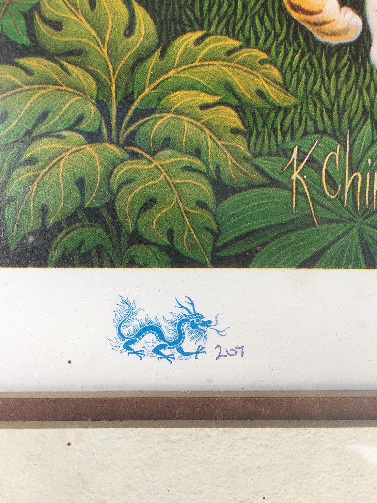 K Chin Artist Print We Have To Believe In Rainbows Signed With Unicorn ...