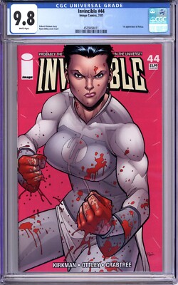 Invincible #44 CGC 9.8 white pages 1st app. ANISSA Image comics ...