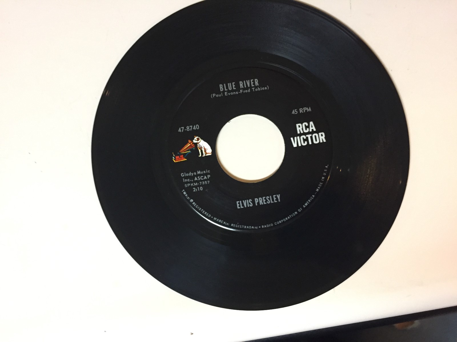 ROCK 45 RPM RECORD - ELVIS PRESLEY - RCA VICTOR 47-8740 | eBay