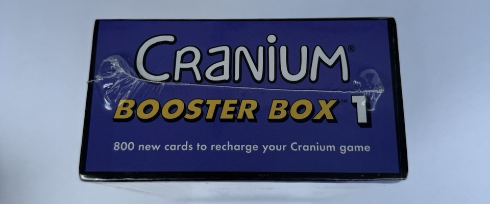 Cranium Booster Box 1 FACTORY SEALED 800 New Cards to Recharge Your ...
