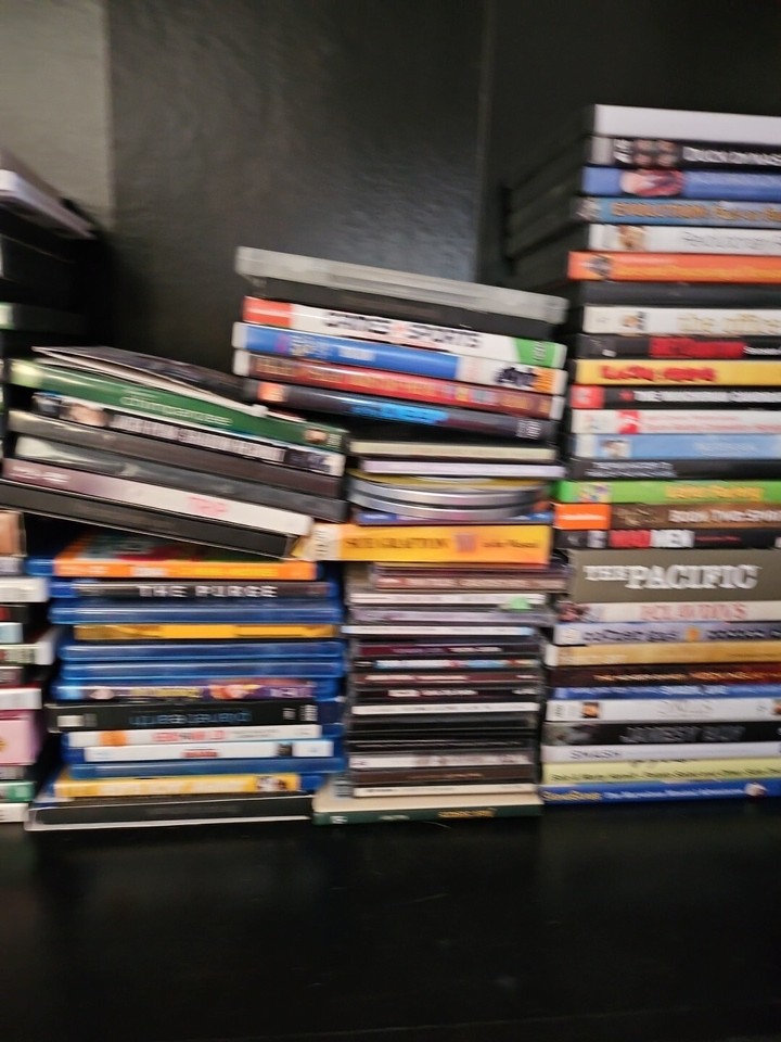 Personal Collection Lot Of 100 Cds And Dvds From Estate Sale See Pics ...